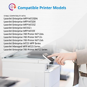 14X Black High Yield Toner Cartridge with Chip (3-Pack) | 14X Toner Replacement for HP 14X Toner 14A CF214A Compatible with Laser Enterprise M712 Series, Laser Enterprise MFP M725 Series | 14X CF214X