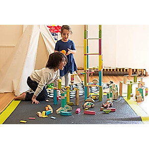 14 Piece Tegu Magnetic Wooden Block Set, Sunset