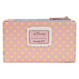 Minnie and Daisy Pastel Polka Dot Flap Wallet