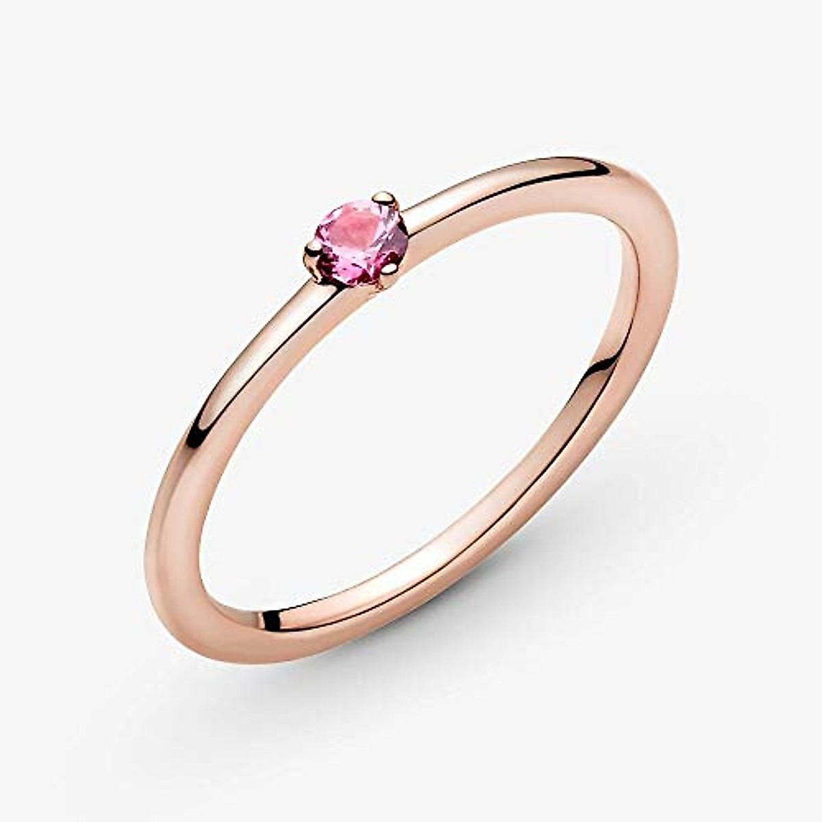 PANDORA Pink Solitaire Ring