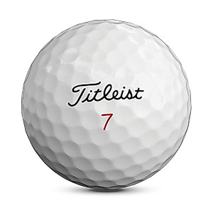 Titleist Pro V1x Golf Balls, White, High Play Numbers (5-8), One Dozen