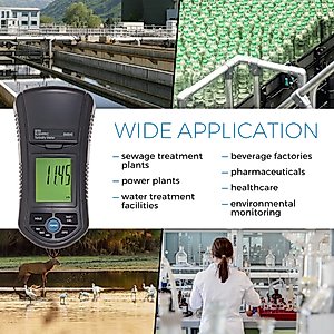 Sper Scientific Turbidity Meter, Water Quality Tester, Portable Water Quality Meter for Field and Lab, Turbidimeter for Water Test with Carry Case (860040)