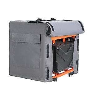 Discover Patios Generator Cover Thicken Heavy Duty Waterproof 600D Polyester,Snow/UV/Wind Proof Generator Cover,38”Lx28”Wx30”H,Gray (38*28*30)