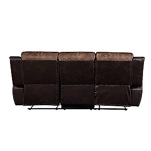 Acme Furniture Upholstered Sofas, Toffee/Espresso