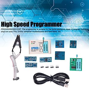 High Speed USB Programmer Kit XP866 SPI Flash Programmer Module BIOS Chip USB Programming Kit for 24 25 93 EEPROM