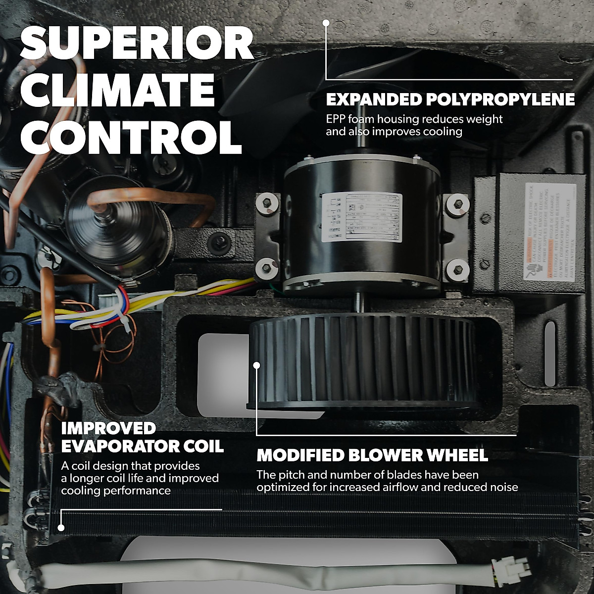 Dometic Brisk II | 13.5K BTU Air Conditioner | White | Standard Height | 9105304463 | Ducted or Non- Ducted | Quiet AC | Easy Install | Ideal For Campers, Vans, RV or Trailers | Lightweight