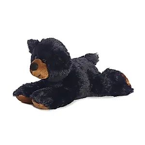 Aurora® Adorable Mini Flopsie™ Sullivan™ Stuffed Animal - Playful Ease - Timeless Companions - Black 8 Inches