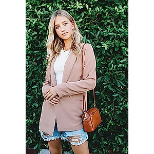 FashionPuzzle Triple Zip Small Crossbody Bag (Dark Mustard)