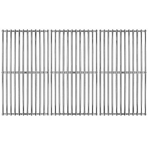 Hongso 19 1/4" SUS304 Stainless Steel Cooking Grid for Gas Grill Brinkmann, Charmglow, Costco, Jenn Air, Members Mark, Nexgrill, Perfect Flame and Other Grill Grates Replacement, 3 pieces SCI1S3