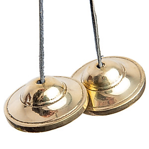 Himalayan Bazaar Tingsha cymbals Bells Tibetan Singing Meditation Chime Music Kit For Sound Bath Healing Spiritual Balanace