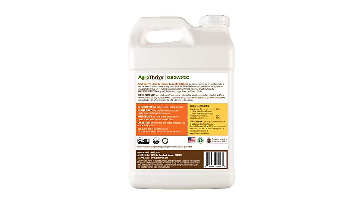 AgroThrive Organic Fertilizer for Fast Plant Growth