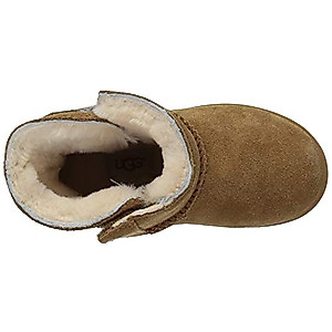 UGG unisex child Keelan Ankle Boot, Chestnut, 7 Toddler US