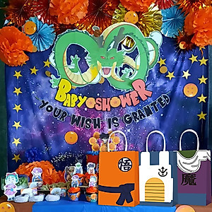 Titiyogo Party Favor Bags 15PCS for Dragon Seven Ball Gift Bags Goodie Bags Dragon Seven Ball Treat Candy Bags for Dragon Seven Ball Themed Birthday Party Supplies Decorations