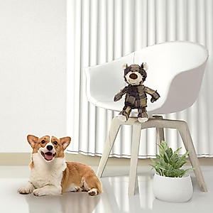 YAUNJI 2024 Premium Indestructible Robust Bear, Indestructible Dog Toys to Keep Them Busy, Petsboro Robust Bear Dog Squeak Chew Toy for Large Small Dogs for Heavy Chewers (ab)