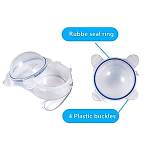 Ortarco Fruit and Vegetable Storage Container Lemon Tomato garlic Keeper Onion Saver Holder Tool