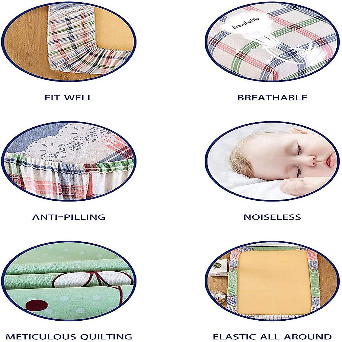 Erosebridal Blue Galaxy Bed Sheets Twin Pastel Dark Blue Ombre Bedding Set,Navy Blue Ombre Fitted Sheet for Kids Boys Girls Teens Bedroom Dorm,Sparkle Glitter Stars Bedding Sets 1 Pillow Case