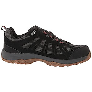 Columbia Mens Redmond Iii Waterproof Hiking Shoe, Dark Grey/Black, 9.5 US