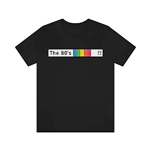The 80s VHS T-Shirt Black S