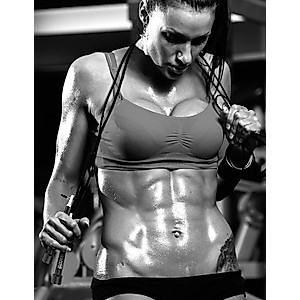 Jump Rope - Master Double Unders & Smash Your Workout + Fitness Training Ebook, Speed Rope Carry Case, Outdoor Jumprope Cable Protector & Screw Kit