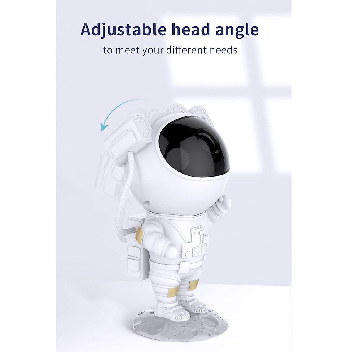 Astronaut Star Projection Light,LED Kids Night Light,Galaxy Nebula Ceiling Projector Lamp,with Remote and Timer,for Children and Adults Bedroom Party Best Gift