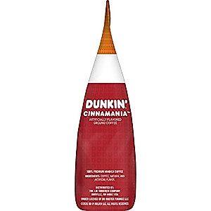 Dunkin' Cinnamania Flavored Ground Coffee, 11 Ounces