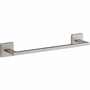 Kohler K-23286-BN Square-Towel Bar, Vibrant Brushed Nickel