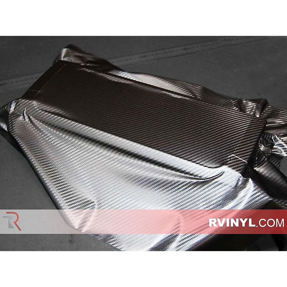 3M 2080 Series CF12 Black Carbon Fiber - 5ft x 1ft - 5sq ft - Dual Cast 3D Weave Embossed Vinyl Car Wrapping Film - Vehicle Sheet Roll