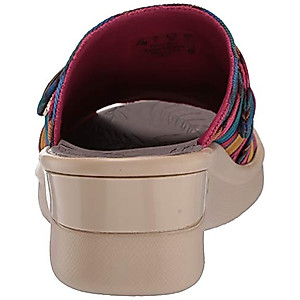 BZees womens Smile Slingbacks Sandal, Raspberry, 10 US