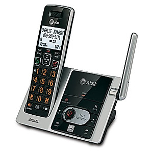 ATT CL82213 DECT 6.0 Expandable Cordless Phone System with Digital Answering Machine, Silver