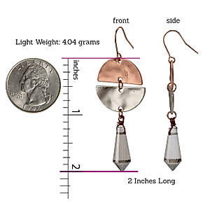 SPUNKYsoul 3 Pack Boho Fashion Country Vintage Statement Earrings for Women