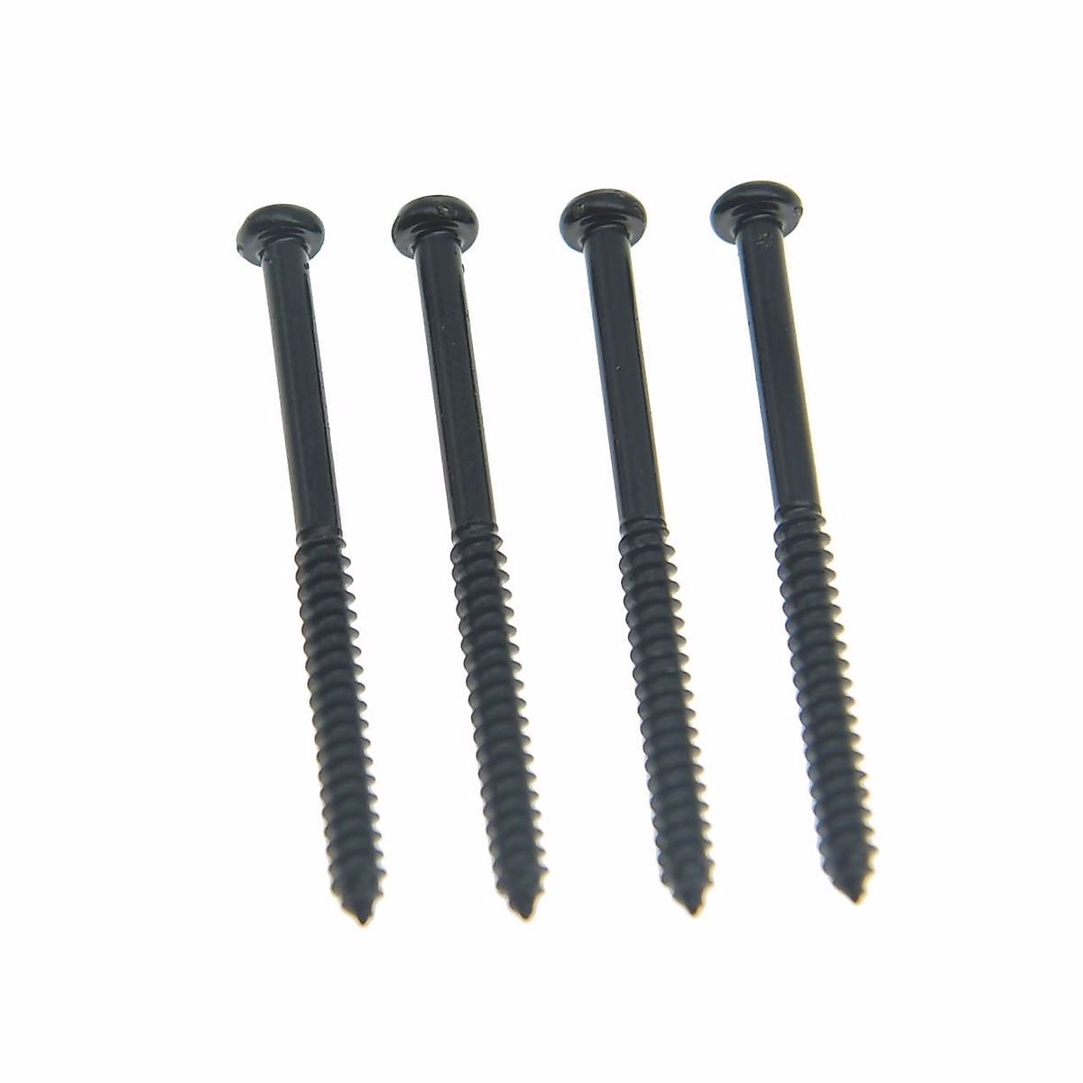 Dopro Pack of 20 Bass Guitar Pickup Mounting Screws Pickup Springs for Precision P Bass or J Bass or P90 Soap Bar Pickups Black