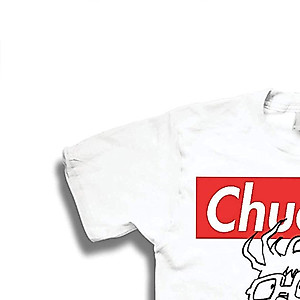 Nickelodeon Mens 90's Classic Shirt - Rugrats Chuckie Classic T-Shirt (White, Medium)