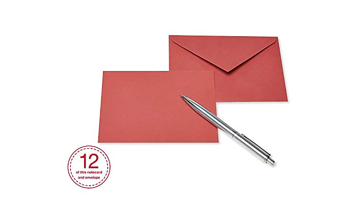American Greetings 100 Blank Cards w/ Earthtone Envelopes