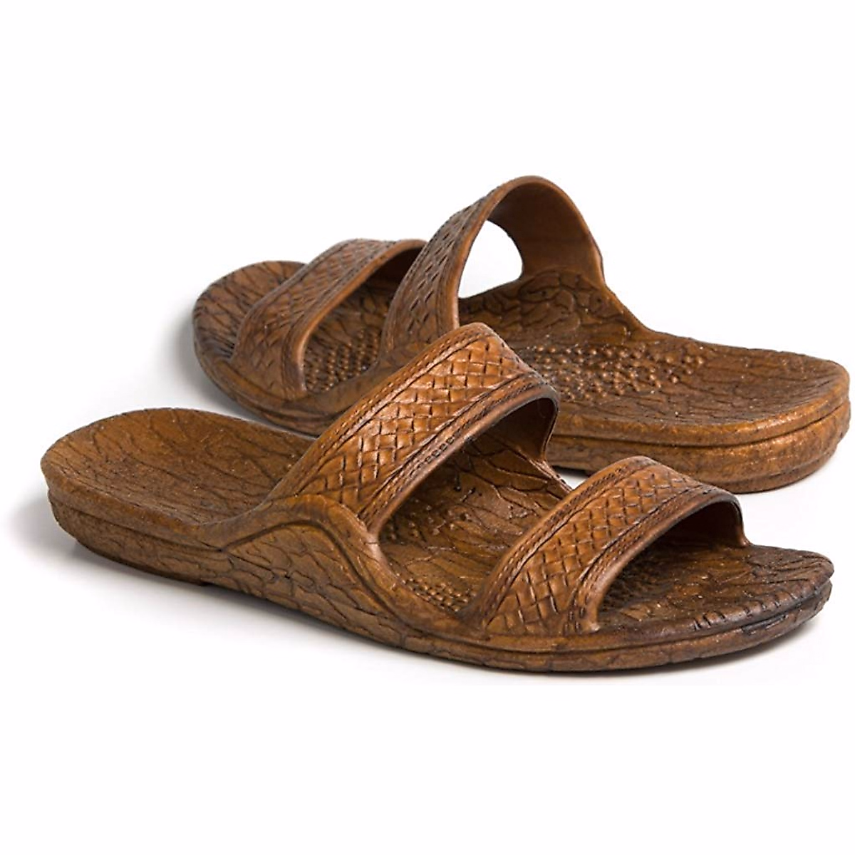 Pali Hawaii Unisex Adult Classic Jandal Sandal (Light Brown, 7)