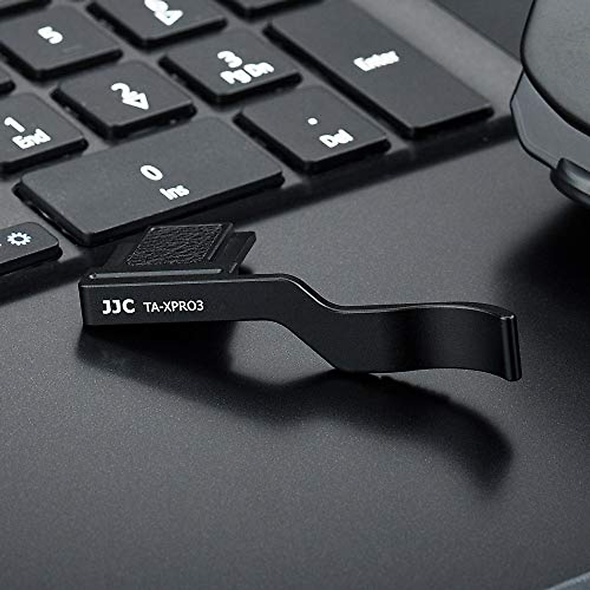 JJC Deluxe Metal Thumb Up Grip for Fujifilm Fuji X-Pro3 X-Pro2 X-Pro1 Xpro3 Xpro2 Xpro1 Digital Mirrorless Camera Thumb Support