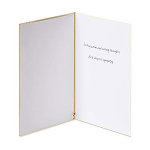 Papyrus Sympathy Card (Warm and Caring Thoughts)