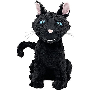11.8" Coraliness Cat Plush,The Cat Monster Stuffed Animal Pillow Doll Toys, Black Cat Plushes Gift for Fans Boys and Girls