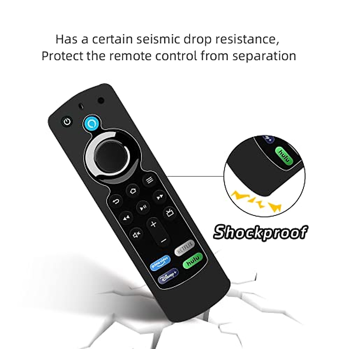 1 Pack for Fire Stick Remote Cover Case,for Fire Stick Remote (3rd Gen)Remote Controls with fire stick cover,Remote Control Protection Silicone for Fire tv Remote Cover,Shockproof Fire tv Remote Case