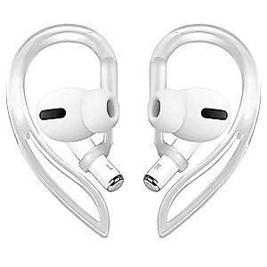 Ear Hooks Compatible with AirPods Pro 2nd Generation and AirPods Pro [Multi-Dimensional Adjustable] Accessories Compatible with Apple AirPods 3 2 1 Gen(Transparent)