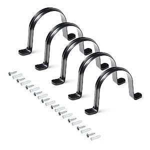 POWERTEC 70343 Hangers for 4" Dust Collection Hose and Pipe, 5 PK