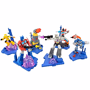 Zoteki Transformers Starscream - 4” Collectible Figure - Collect All Series 1: Fan Favorite Characters Optimus Prime, Megatron, Starscream, Soundwave, Grimlock, Bumblebee, Mystery Chase Variant