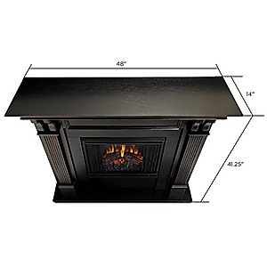 Real Flame 7100E-M 7100E Ashley Electric Fireplace, Medium, Mahogany