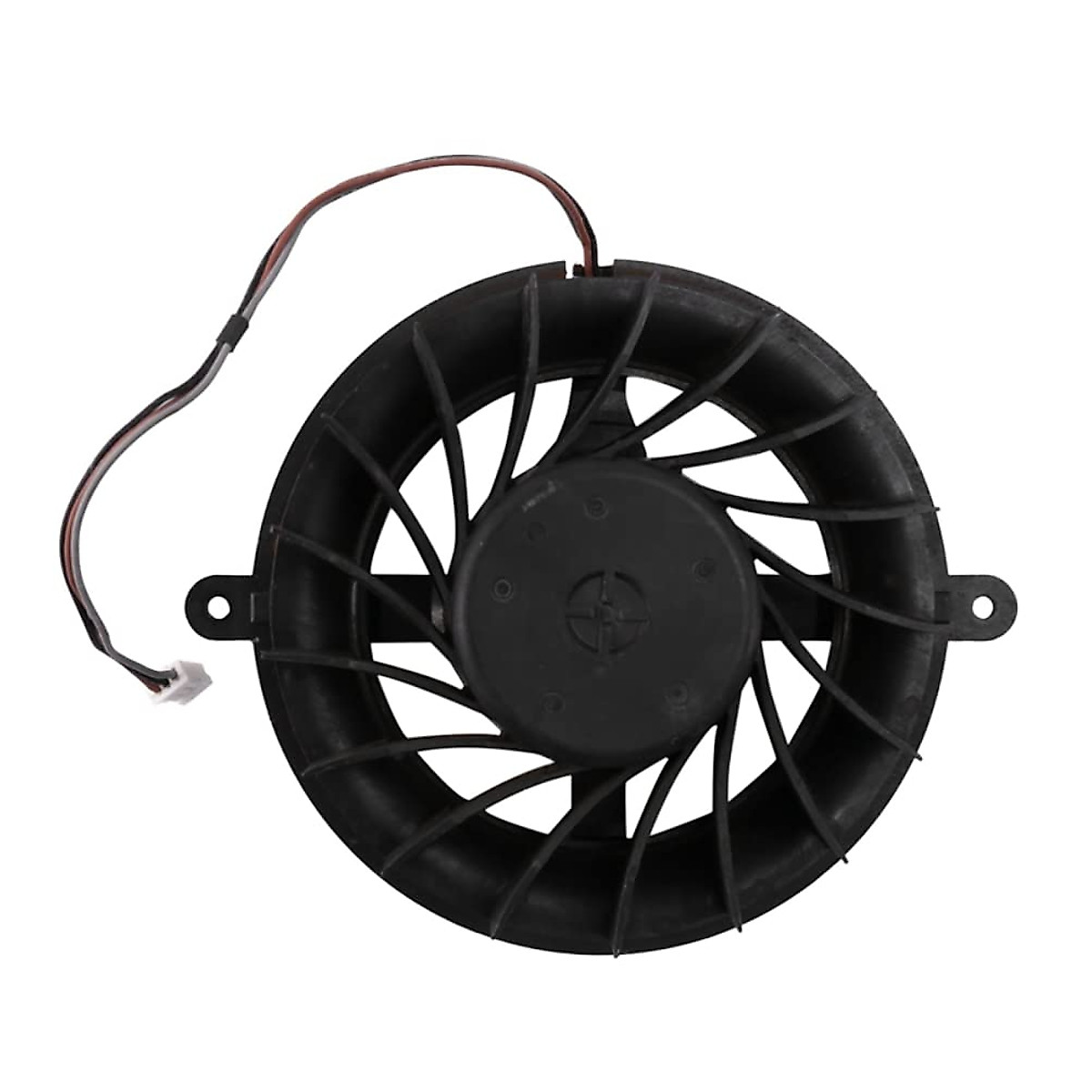 Replacement Internal Cooling Fan Cooler 17 Blades for Sony Playstation3 PS3 Slim 120G 160G 320G Console Fan Repair Parts (Black)