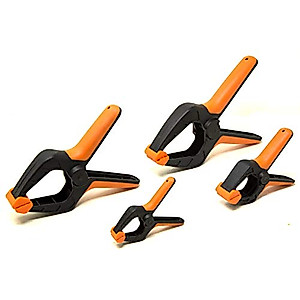 WEN CLA200 20-Piece Spring Clamp Set with 3/4-Inch, 1-Inch, 2-Inch and 3-Inch Clamps