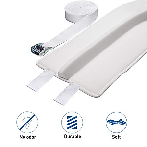 HITOMEN Bed Bridge, Twin to King Bed Converter Kit, Bed Gap Filler with Strap, Mattress Connector