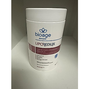 Bioage Liporedux Lymphatic Body Cream (35 Oz)- Bio-Nano Slim and Natural Ingredients – Skin Care Moisturizer for Lymphatic Relief and Relaxing Effects