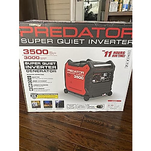 3500 Watt Super Quiet Inverter Generator With CO Secure Technology For RVs, Home Back-Up by Predator
