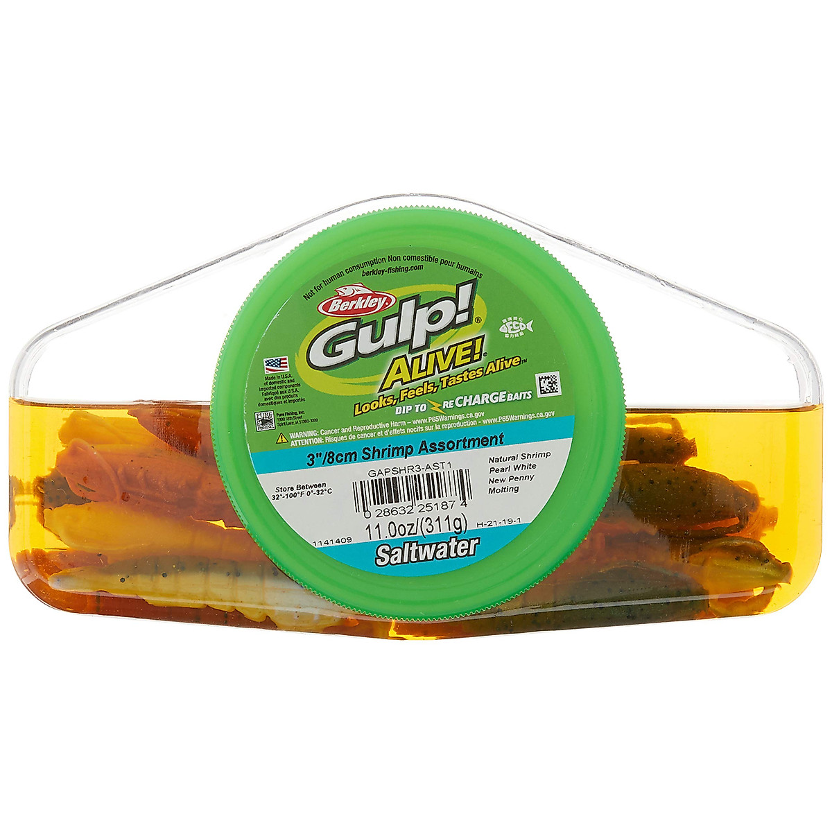 Berkley Gulp! Alive! Shrimp Assortment , 3-Inch