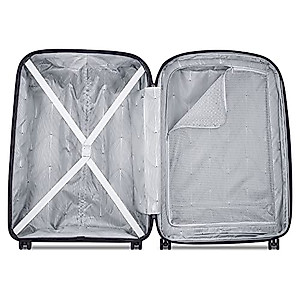 Delsey Paris Unisex Adult Expandable Suitcase, Zinc Blue, L (76 cm-102 L + 10 L)