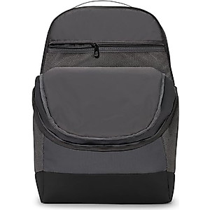 NIKE Unisex - Adult Brasilia 9.5 Backpack, Iron Grey/Black/White, One Size